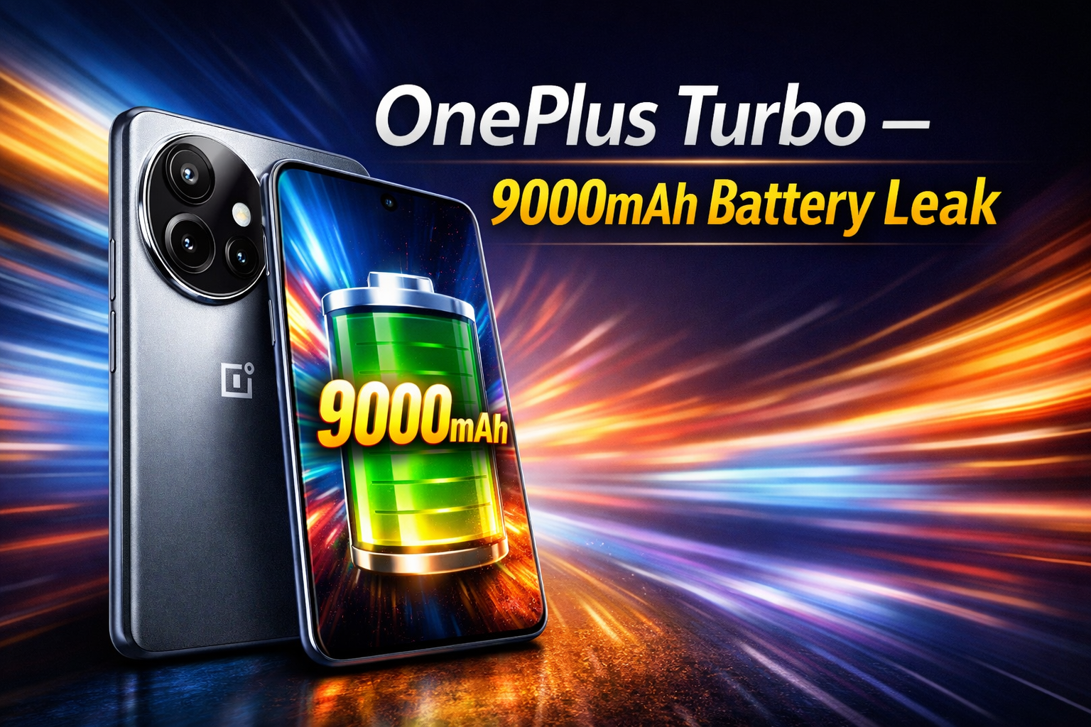 OnePlus Turbo With 9000mAh Battery Leaked: High-Refresh Display & Specs ...