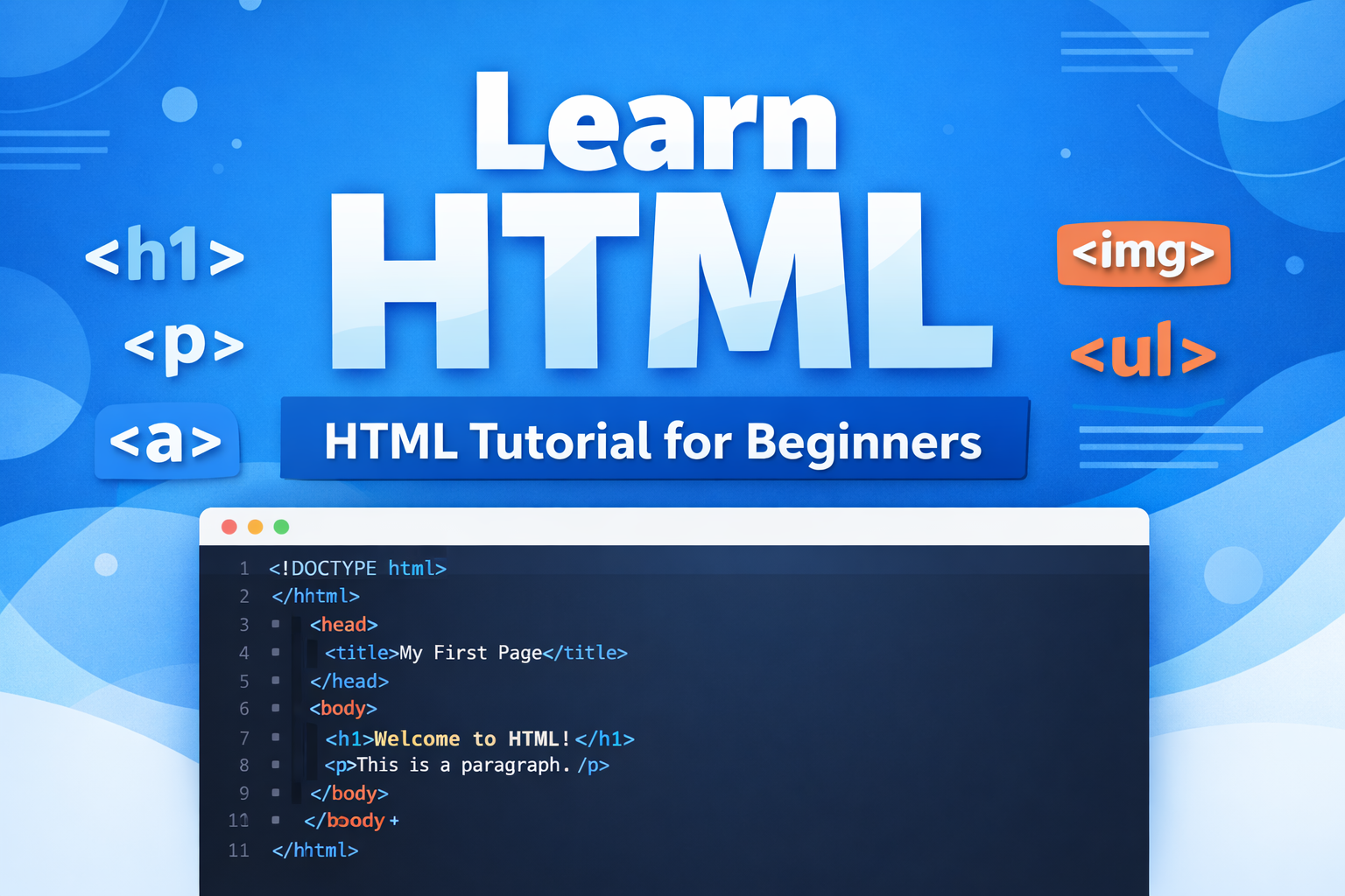 HTML Editors: Best Tools for Beginners (HTML Tutorial) - Bigsansar