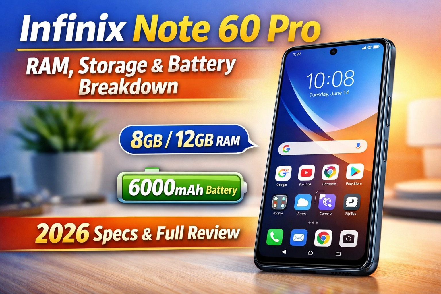 Infinix Note 60 Pro Review: 144Hz AMOLED Display & Interactive Alerts ...