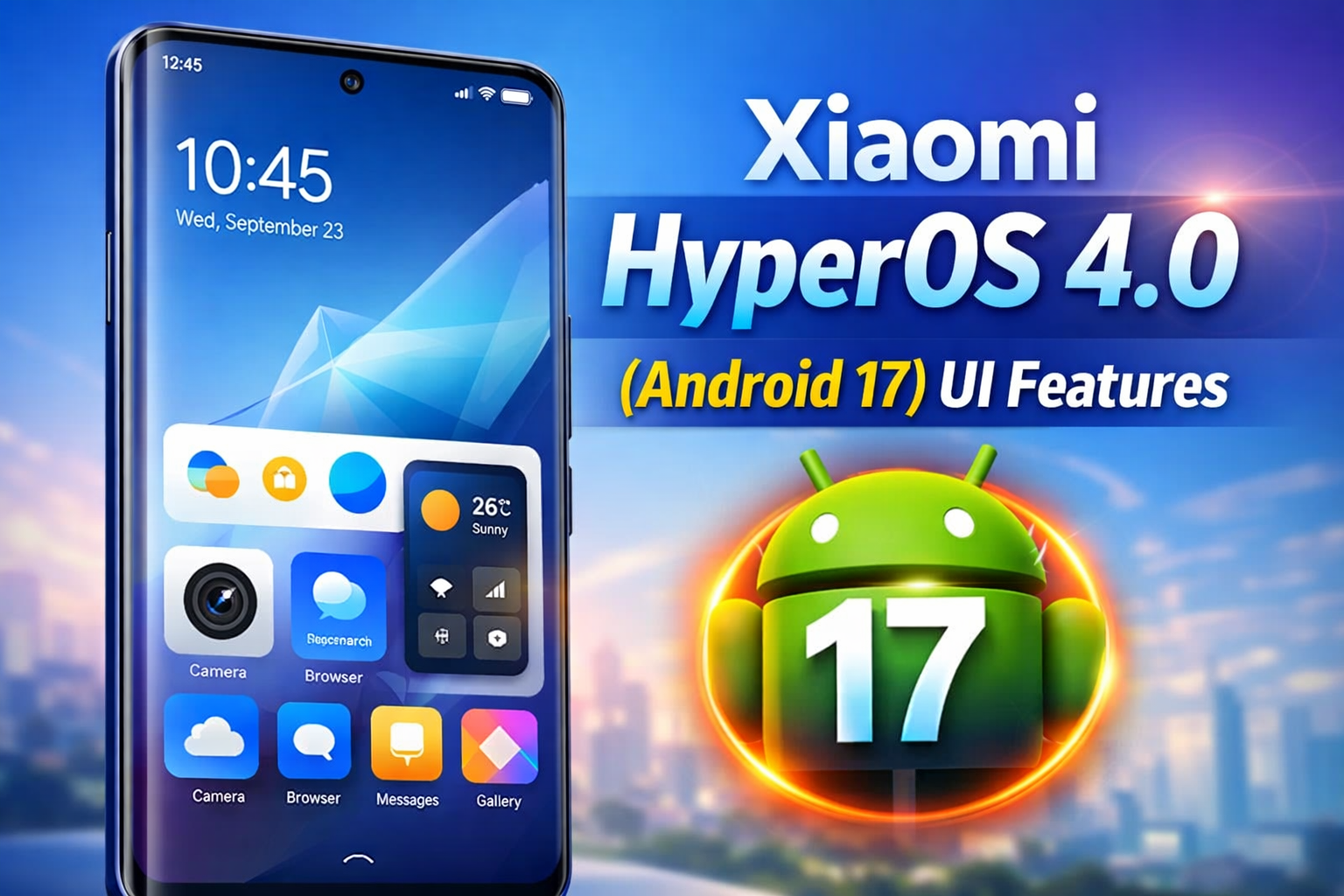 Xiaomi HyperOS 4.0 (Android 17) – Eligible Devices List - Bigsansar